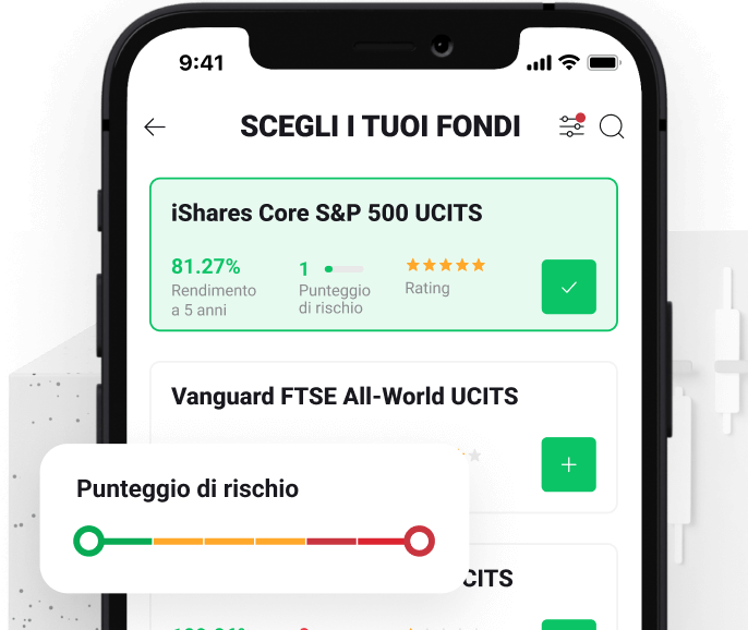 Ottieni il massimo dai tuoi investimenti: accedi a più di 350 ETF con la possibilità di ...
